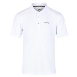 Regatta Maverik V Herren Poloshirt wei&szlig; M - Herrenshirts, -hemden & -pullover