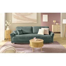 M&ouml;bel Kraft Big Sofa mit Funktion Malyn II gr&uuml;n Ma&szlig;e (cm): B: 232 H: 88 T: 100.0 &raquo; M&ouml;bel Kraft