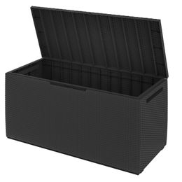 Keter Auflagenbox Capri Anthrazit 310L mit Rollen