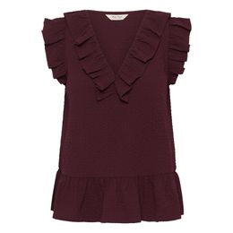 PART TWO Bluse 'TrojaPW' Damen Gr&ouml;&szlig;e M bordeaux