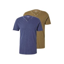 Jack & Jones JACK & JONES T-Shirt 'JJESPLIT' Herren Gr&ouml;&szlig;e XL marine / khaki