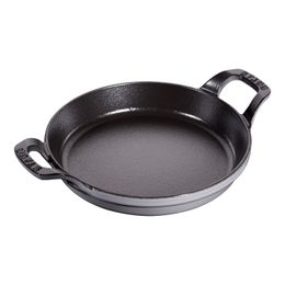 Staub Specialities Ofenform 20 cm, rund, Graphit-Grau, Gusseisen