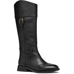 Geox Leder-Stiefel "Tormalina" in Schwarz - 47% | Gr&ouml;&szlig;e 41 | Damen-stiefel