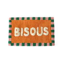 Kersten Badematte ''Bisous'' in Orange - (L)50 x (B)80 cm - 14% | Heimtextilien-badematten