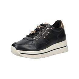 Nero Giardini Sneaker Damen Gr&ouml;&szlig;e 38 gold / schwarz