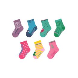 Sterntaler Socken 7er-Box Wochentage in bläulich | Gr.: 30