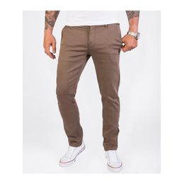 Rock Creek Stoffhose in Dunkelbeige | Gr.: W34/L34