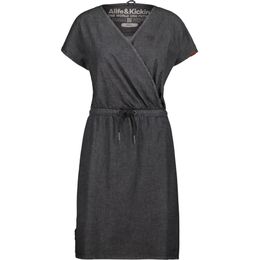alife and kickin Kleid OrnellaAK DNM in black denim | Gr.: XS