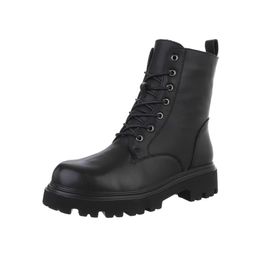 Ital-Design Stiefelette in Schwarz | Gr.: 38
