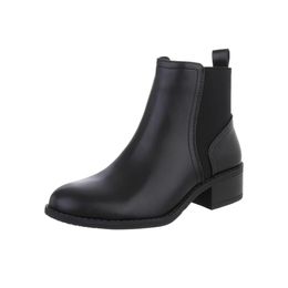 Ital-Design Stiefelette in Schwarz | Gr.: 37