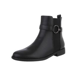 Ital-Design Stiefelette in Schwarz | Gr.: 37
