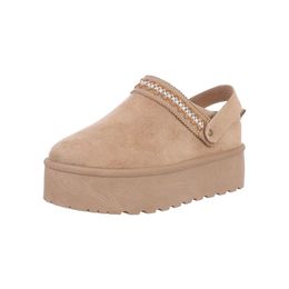 Ital-Design High Heel in Hellbraun | Gr.: 38