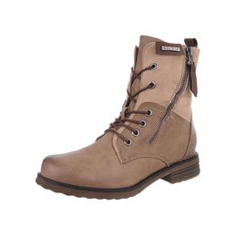 Ital-Design Stiefelette in Hellbraun | Gr.: 38