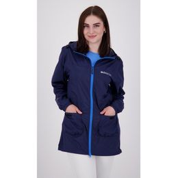 DEPROC Active Regenmantel ROBSON LONG in Blau | Gr.: 38