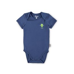 Sigikid Body, kurzarm Classic Baby in blau | Gr.: 62