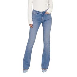 Only Jeans ONLBLUSH MID FLARED TAI198 flared in Blau | Gr.: XS/L32