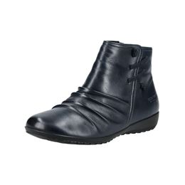 Stiefelette Josef Seibel "Josef Seibel Stiefelette Leder", Damen, Gr. 39, ocean, Leder, Schuhe Stiefelette