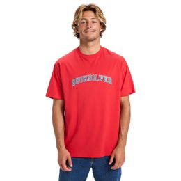 Quiksilver Herren T-Shirt "Pto Fare Well"salsa, Gr. S, Obermaterial: 100% Baumwolle;, Shirts