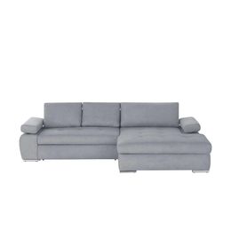 Smart Ecksofa Ibby &brvbar; grau &brvbar; Ma&szlig;e (cm): B: 294 H: 73 T: 173.0 &raquo; H&ouml;ffner