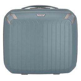 Travelite Beautycase »ELVAA« Kosmetikkoffer Trolley-Aufsteckfunktion, passend dazu Koffer ELVAA blaugrau
