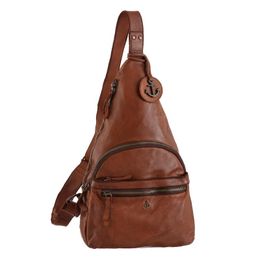 Harbour 2nd Cityrucksack »Merlin« Umhängetasche Freizeitrucksack charming cognac B/H/T: 23 cm x 38 cm x 5 cm B/H/T: 23 cm x 38 cm x 5 cm Aus...