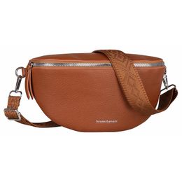 Bruno Banani Bauchtasche &raquo;Amalfi&laquo; G&uuml;rteltasche Umh&auml;ngetasche Breiter Gurt Crossbody Bag cognac