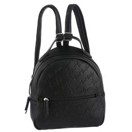 Tom Tailor Rucksack »Denice« aus glattem Lederimitat mit toller Logoprägung in Schreibschrift Schwarz B/H/T: 26,5 cm x 26,5 cm x 10 cm B/H/T: 26,5...