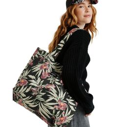 Roxy Strandtasche »Anti Bad Vibes« Anthracite Wind Swept Floral Einheitsgröße Einheitsgröße Material: bedrucktes Canvas