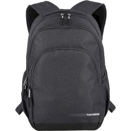 Travelite Laptoprucksack »KICK OFF Rucksack L« Freizeitrucksack Arbeitsrucksack Schulrucksack Reiserucksack anthrazit B/H/T: 31 cm x 45 cm x 16 cm...