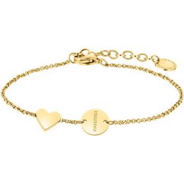Liebeskind Berlin Armband »Schmuck Edelstahl Together Today Everyday Herz LJ-0521 LJ-0522 LJ-1575« gelbgoldfarben 20 cm Modisches Armband