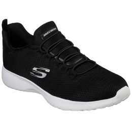 Skechers Slip-On Sneaker »DYNAMIGHT« Sneaker, Sommerschuh, Freizeitschuh mit Gummizug zum Schlupfen schwarz-weiß 47,5 47,5 Sportlicher,...