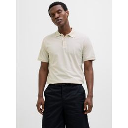 Jack & Jones JACK & JONES Poloshirt »JJKANE POLO SS« Moonbeam XXL XXL Regular Fit Passform: bietet optimale Bewegungsfreiheit