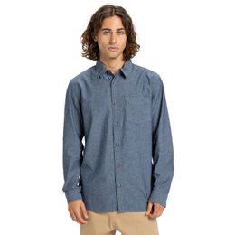 Quiksilver Langarmhemd »Yosemite Chambrayls« Dark Navy L - US-Größen US-Größen L Stoff: Baumwolle Chambray [150 g/m2]