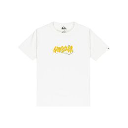 Quiksilver T-Shirt »Evo Bloomsday« weiß 16 16 Stoff: Baumwolle, [160 g/m2]