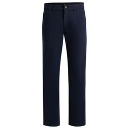 BOSS Orange Chinohose &raquo;Regular&laquo; in gerader From Dark Blue404 31 - L&auml;nge 32 L&auml;nge 32 31 Chinohose von BOSS Orange Menswear