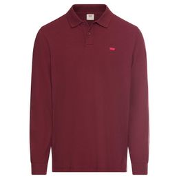 Levi's LEVI'S Langarm-Poloshirt mit Logo Stickerei TAWNY PORT XL XL Langarm Polo von Levi's