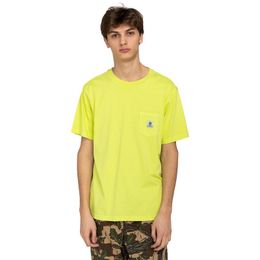 Element T-Shirt »Basic Pocket« Lime Punch S S Material: BaumwollStoff [160 g/m2] mit...