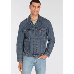 Levi's LEVI'S Jeansjacke »VINTAGE FIT TRUCKER JKT« ohne Kapuze mit Knopfleiste mid-blue 3XL 3XL Trucker Jacket von Levi's