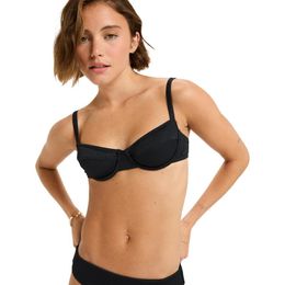 Roxy Triangel-Bikini-Top »Rib Love The Queen« Anthracite XS - Cup B Cup B XS Stoff: Weicher, robuster, ,...