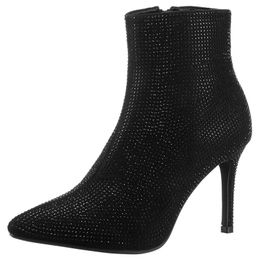 ANISTON SHOES Stiefelette, Abendstiefelette mit Glitzersteinchen - NEUE KOLLEKTION schwarz 36 36 Elegante Stiefelette aus der neuen Schuhkollektion...
