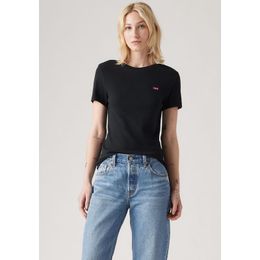 Levi's LEVI'S T-Shirt &raquo;ESSENTIAL HM SS TEE&laquo; Taillierter Schnitt CAVIAR L (40) L (40) T-Shirt von Levi's
