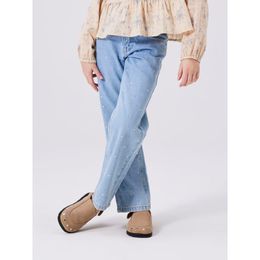 name it Straight-Jeans »NKFROSE STRAIGHT JEANS 3366-BE NOOS« Light Blue Denim 128 - N-Gr N-Gr 128 Straight-Fit Jeans mit geradem Bein für bequemen...