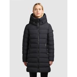 Khujo Steppjacke »NEKAR« mit Kapuze BLACK M (38) M (38) Die Steppjacke NEKAR von Khujo kombiniert sportlichen Look mit minimalistischer Eleganz