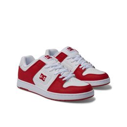 DC Shoes Sneaker »Manteca« White/Red 14(48,5) 14(48,5) Obermaterial aus Leder, Nubuk, Wildleder oder Mesh