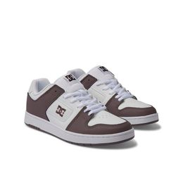 DC Shoes Sneaker »Manteca« White/Plum 6,5(38,5) 6,5(38,5) Obermaterial aus Leder, Nubuk, Wildleder oder Mesh