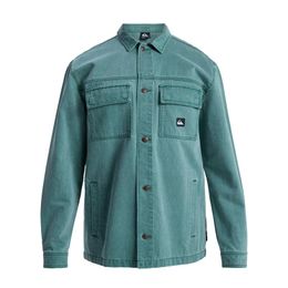 Quiksilver Langarmhemd &raquo;Mohab Washed Twill&laquo; Trekking Green XS - US-Gr&ouml;&szlig;en US-Gr&ouml;&szlig;en XS Stoff: Baumwolle [326 g/m2]