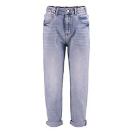 Haily's Haily&rsquo;s Damen HaILY&rsquo;S High-waist-Jeans &raquo;LG HW C JN Mirell&laquo; mit Gummizug am Bund blau XS (34), N-Gr