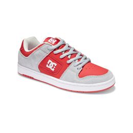DC Shoes Sneaker »Manteca« Red/Grey 8,5(41) 8,5(41) Obermaterial aus Leder, Nubuk, Wildleder oder Mesh