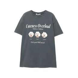 Pull&Bear Pull&bear Shirt female Grey size XL