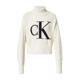 Calvin Klein Jeans Sweater female White size S